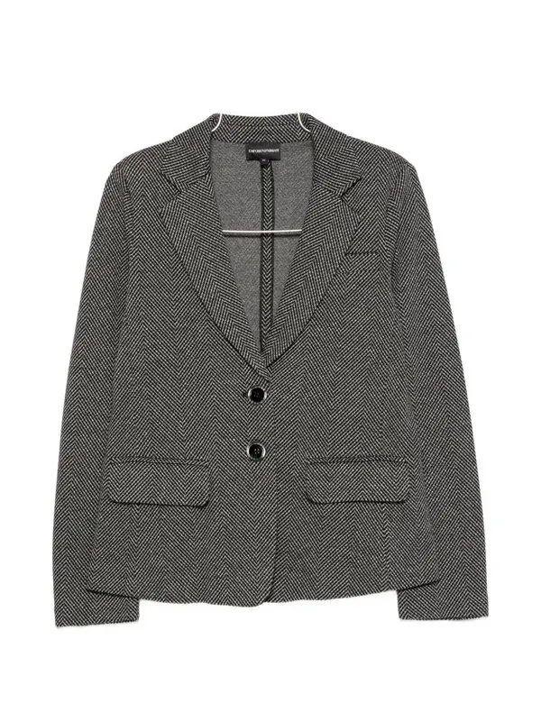 Emporio Armani Cotton Single-breasted Jacket