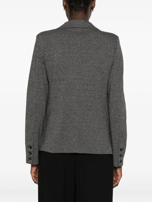 Emporio Armani Cotton Single-breasted Jacket