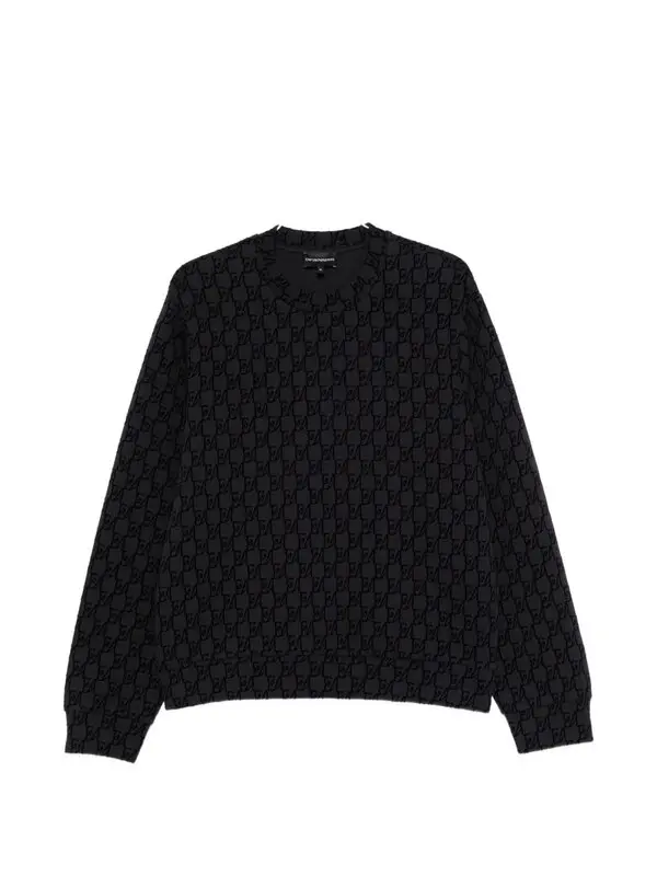 Emporio Armani Logo Cotton Sweatshirt