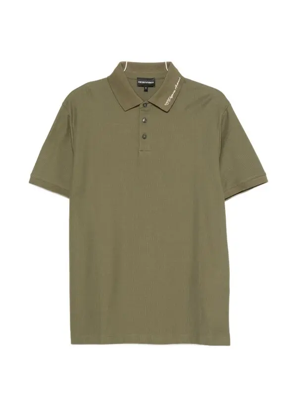 Emporio Armani Cotton Polo Shirt