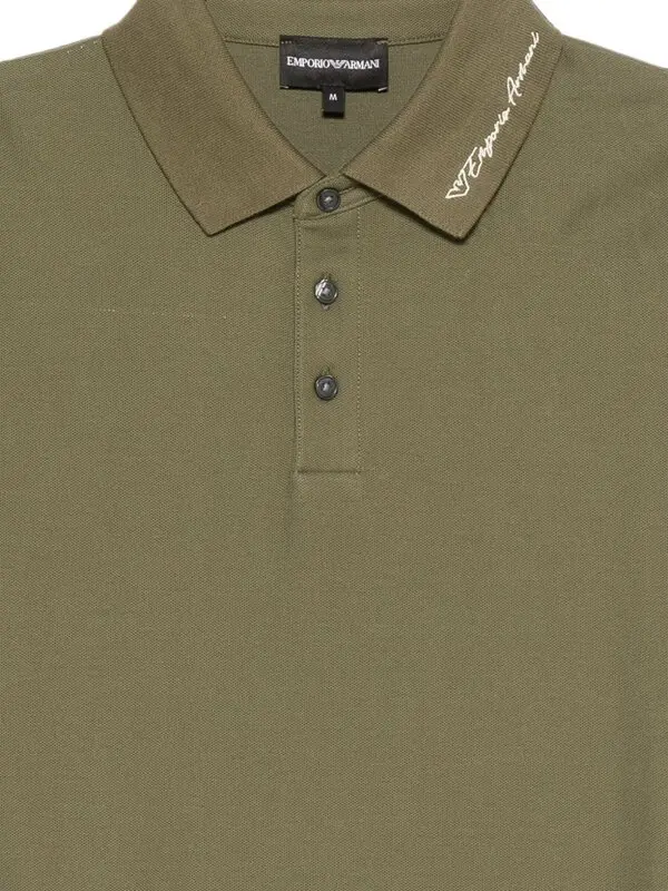Emporio Armani Cotton Polo Shirt