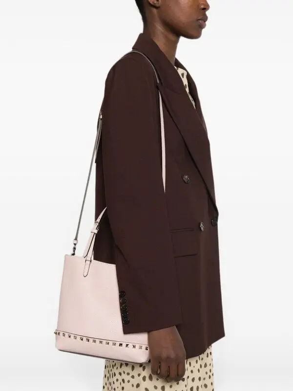 Valentino Garavani Rockstud Small Leather Tote