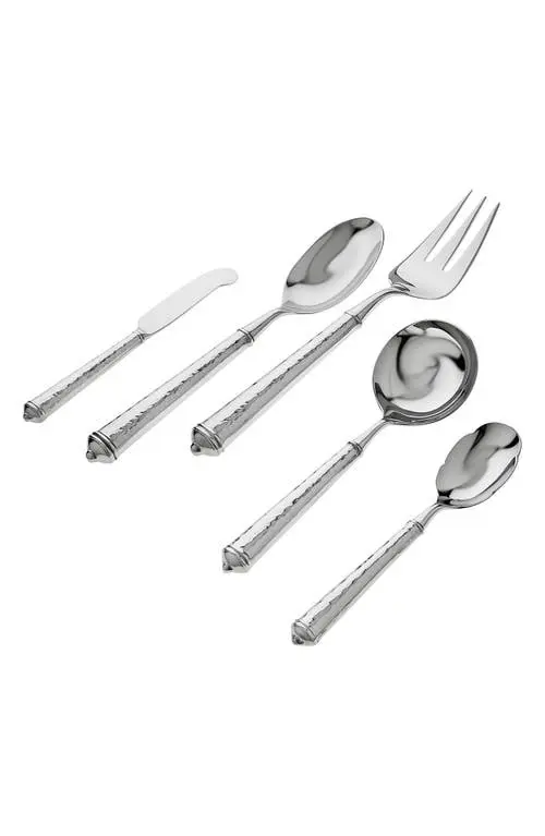 RICCI ARGENTIERI Ricci Leopardo 5-piece Flatware Serving Set