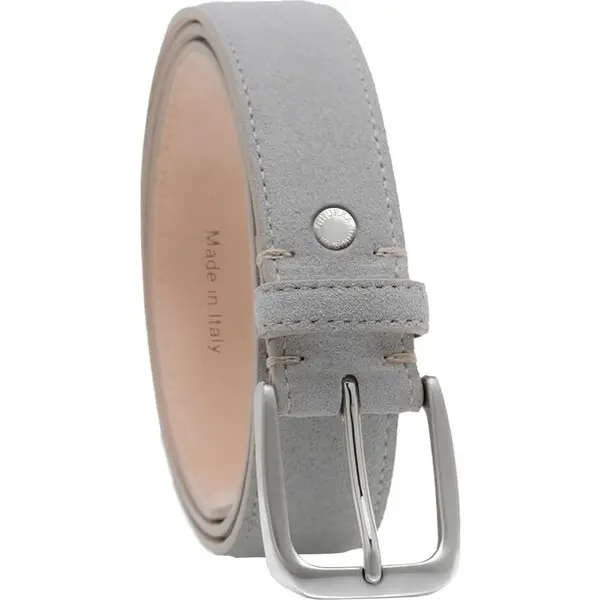 Ghurka Genuine Suede Leather Belt - Stone