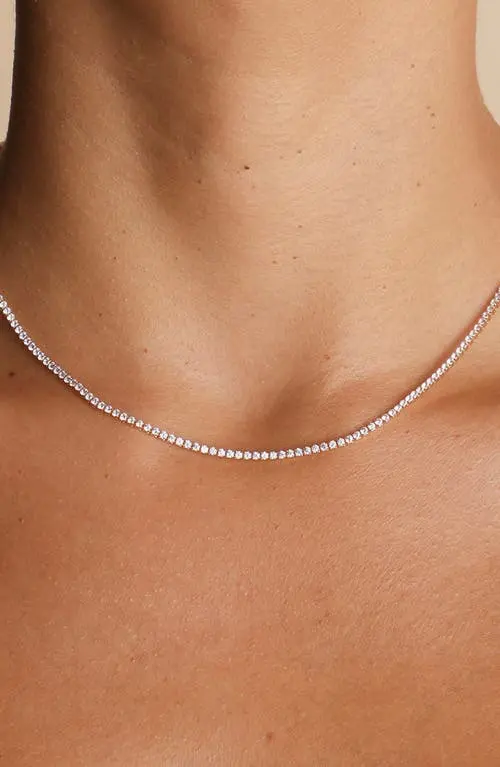 ASTRID & MIYU Tennis Chain Necklace