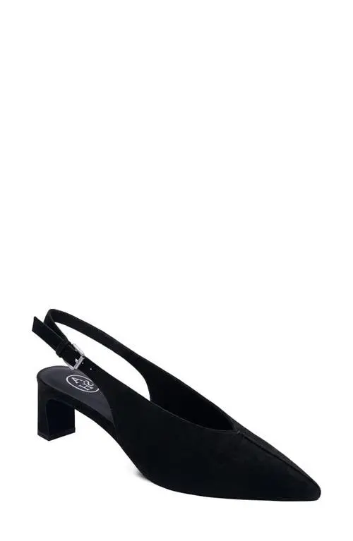 Ash Vera Slingback Pump - Black