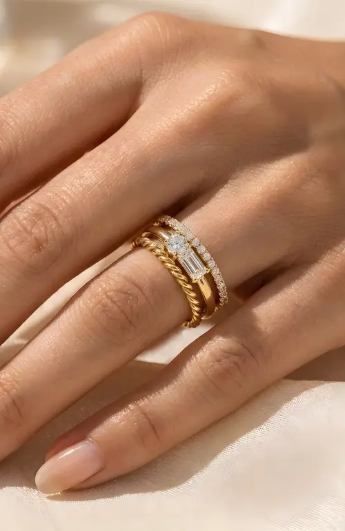 MINT & LILY Classic Ring Stack