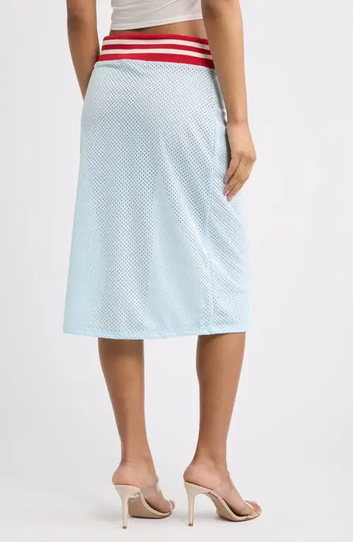 JADED LONDON Alysa Airtex Midi Skirt
