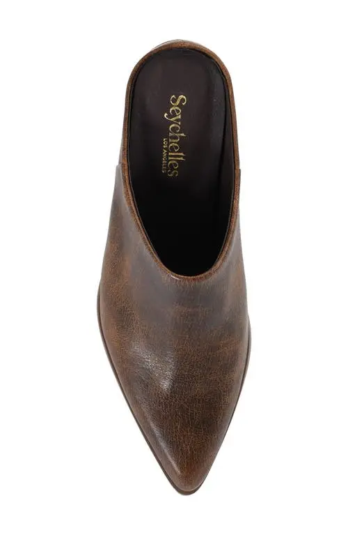 Seychelles Morning Joe Ii Leather Heeled Mule