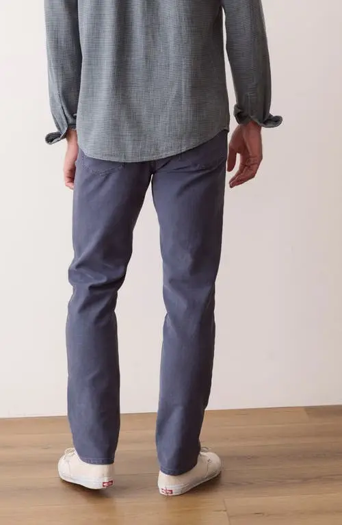 Marine Layer Flex Terry Slim Straight 5-pocket Pants
