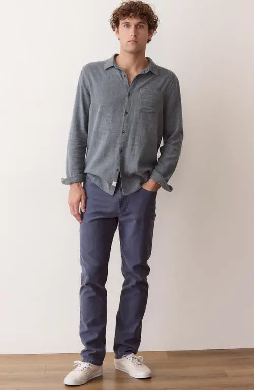 Marine Layer Flex Terry Slim Straight 5-pocket Pants