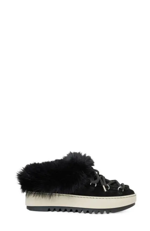 Aquatalia Anise Genuine Shearling Leather Mule