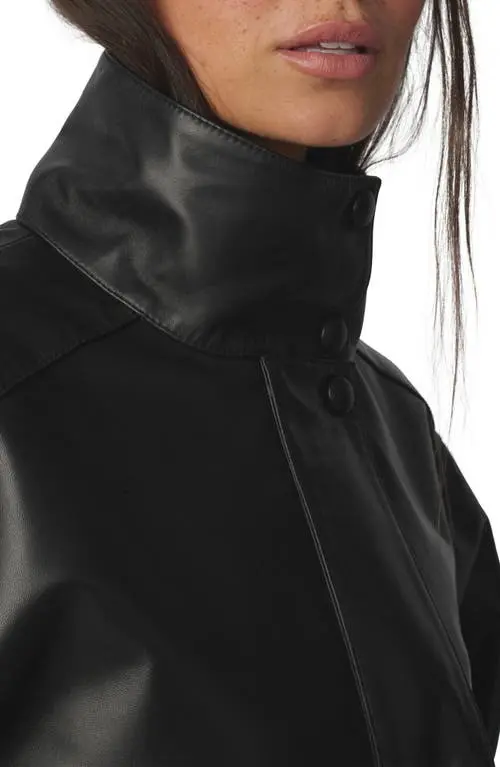 Joe's Jeans Cohen Leather Bomber Jacket