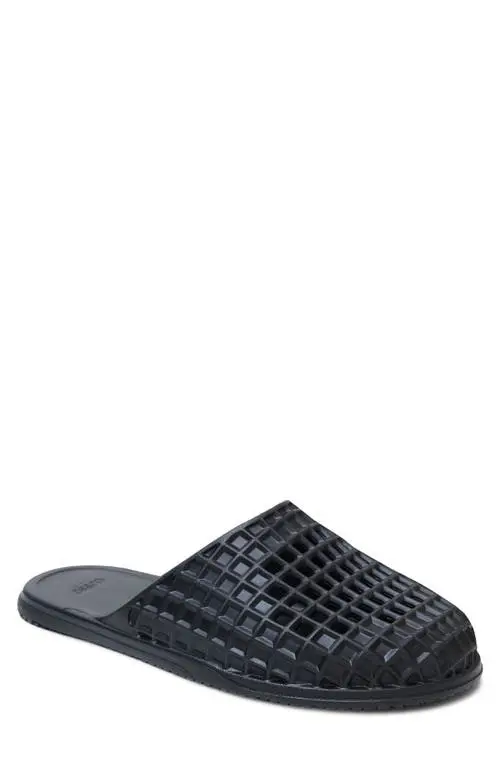 LUSSO CLOUD Rosa Slide - Jet Black