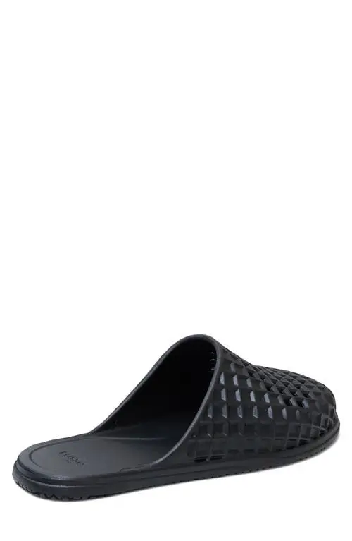 LUSSO CLOUD Rosa Slide - Jet Black