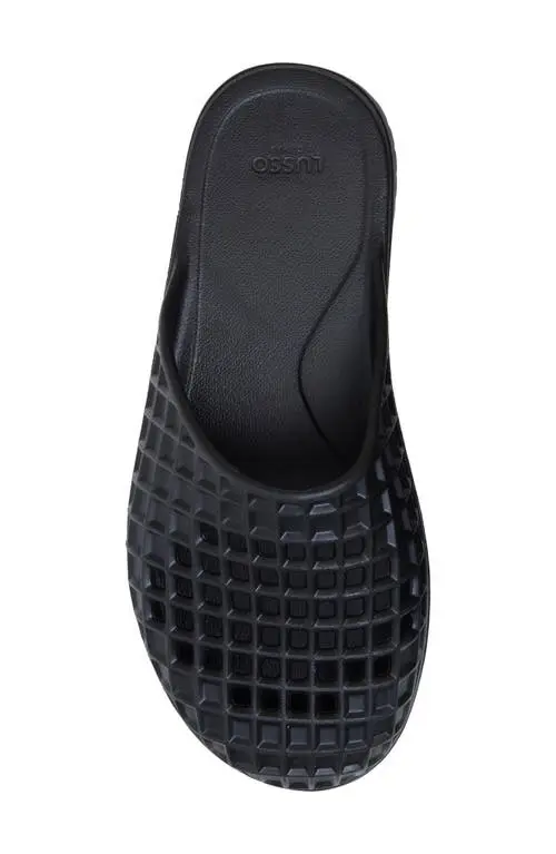 LUSSO CLOUD Rosa Slide - Jet Black