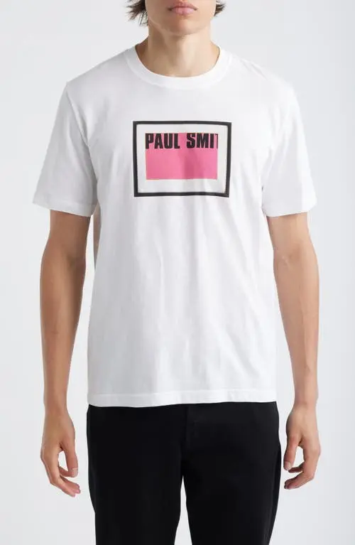 Paul Smith Logo Graphic Organic Cotton T-shirt