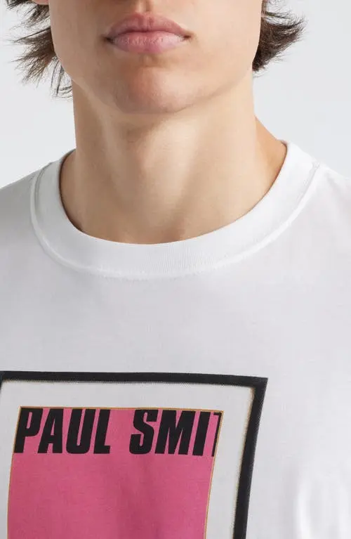 Paul Smith Logo Graphic Organic Cotton T-shirt