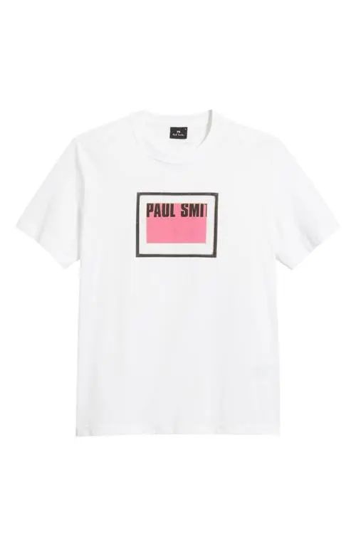 Paul Smith Logo Graphic Organic Cotton T-shirt