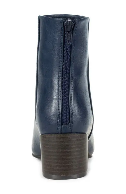 BARETRAPS Emilie Block Heel Bootie - Dark Navy