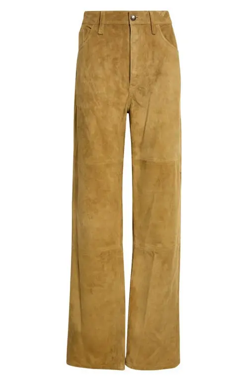 Altuzarra Mills High Waist Suede Pants