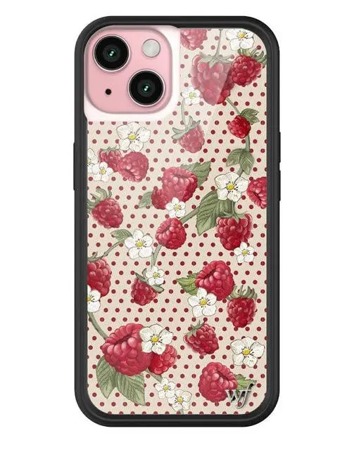 WILDFLOWER CASES Raspberry Polka Dot Iphone Case