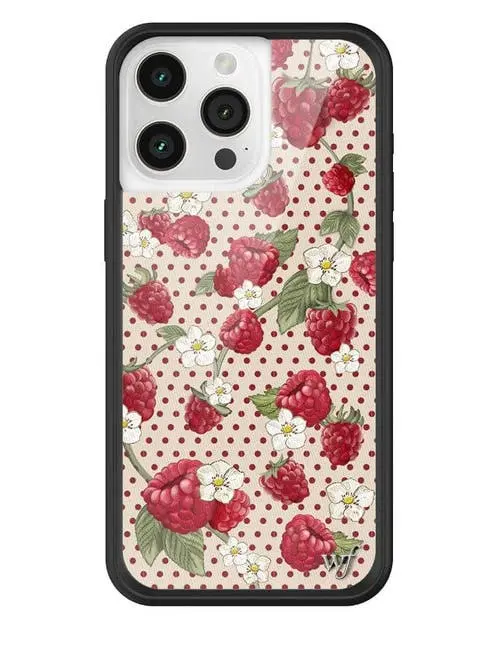 WILDFLOWER CASES Raspberry Polka Dot Iphone Case