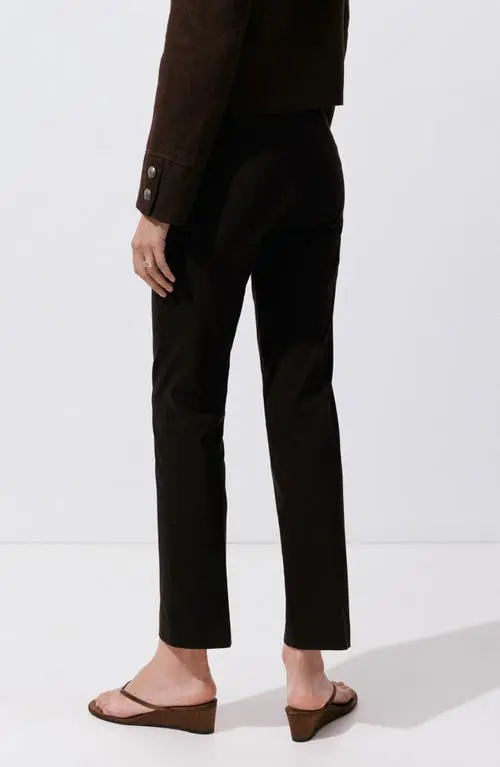Mango Crop Straight Leg Pants