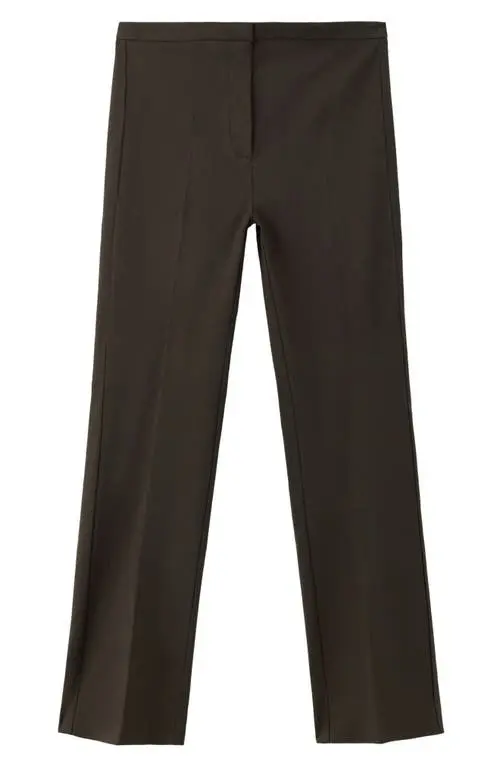 Mango Crop Straight Leg Pants