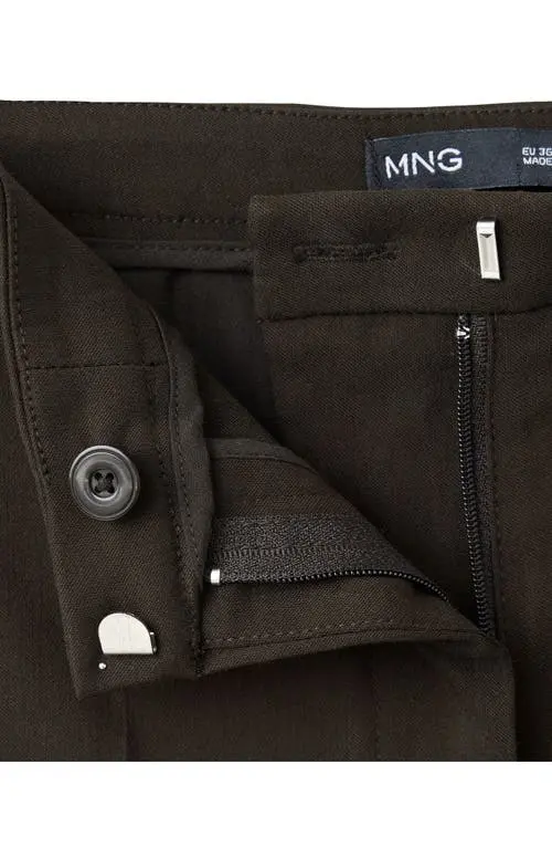 Mango Crop Straight Leg Pants