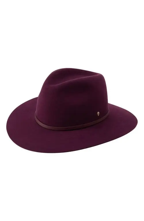 Helen Kaminski Claude Wool Fedora - Grape