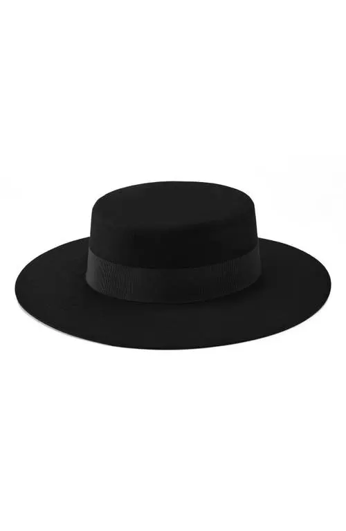 Helen Kaminski Suite Wool Boater Hat