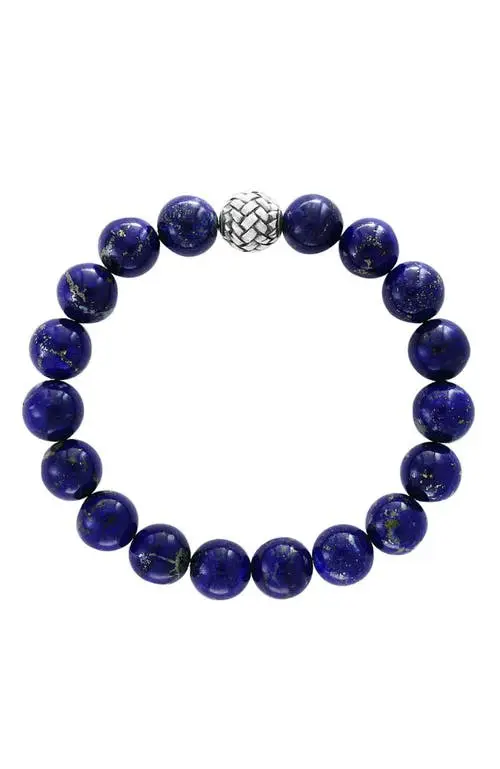 EFFY Lapis Lazuli Bead Bracelet - Sterling Silver