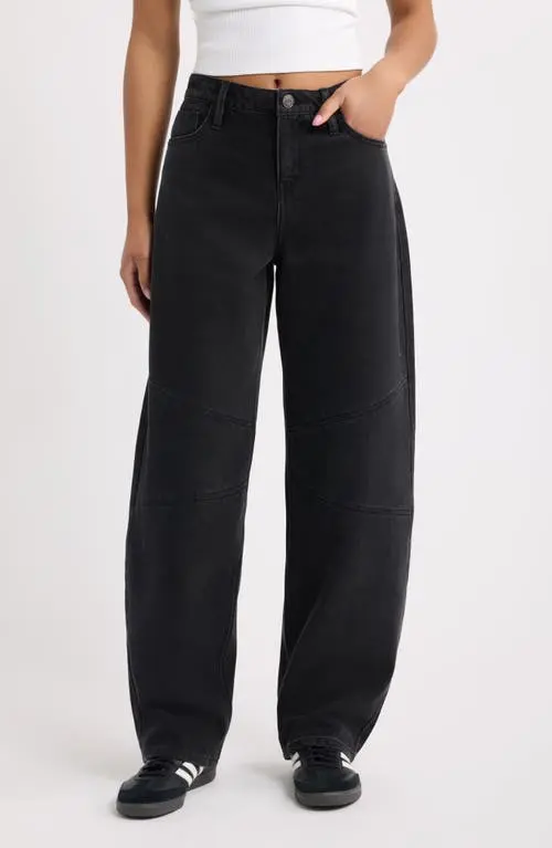 YMI Moto Baggy Barrel Fit Jeans - 36w