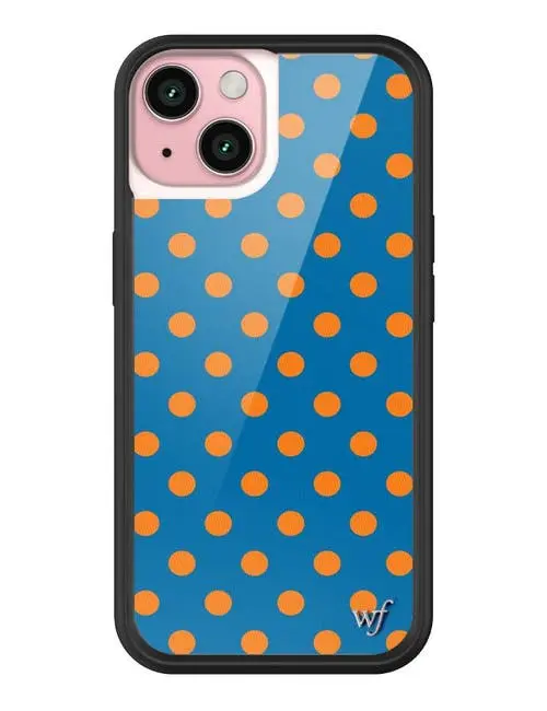WILDFLOWER CASES Polka Dot | And Orange Iphone Case