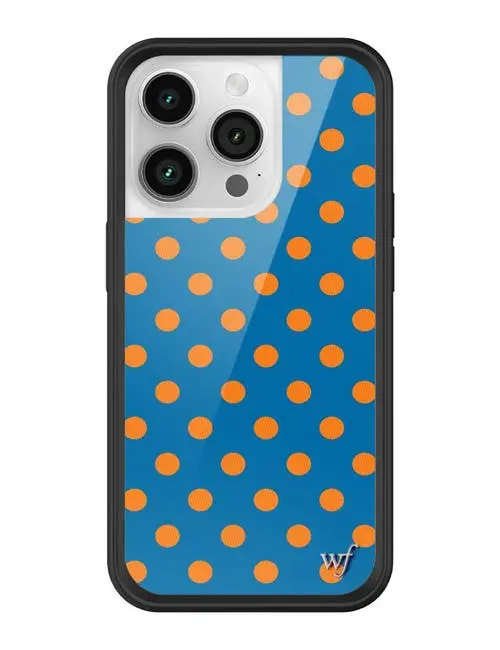 WILDFLOWER CASES Polka Dot | And Orange Iphone Case