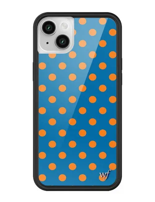 WILDFLOWER CASES Polka Dot | And Orange Iphone Case