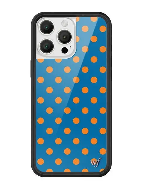 WILDFLOWER CASES Polka Dot | And Orange Iphone Case