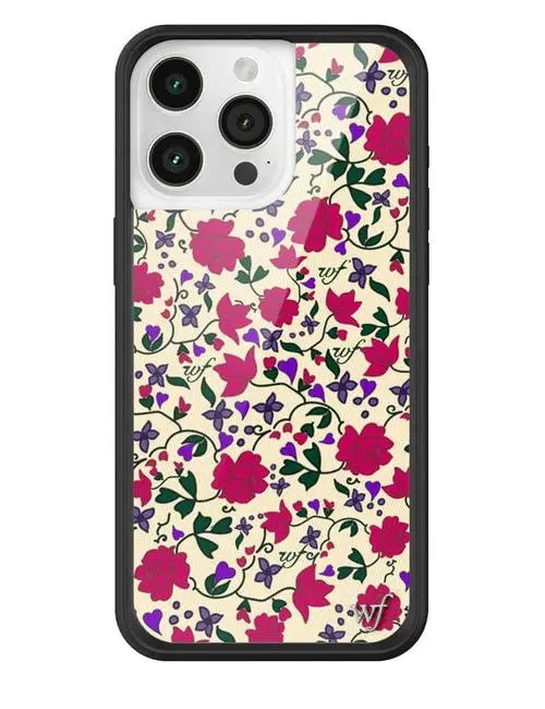 WILDFLOWER CASES Rose Romance Iphone Case