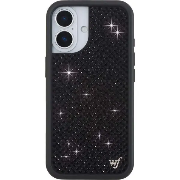 WILDFLOWER CASES Black Rhinestone /17 Pro/17 Pro Max Case - Iphone 17