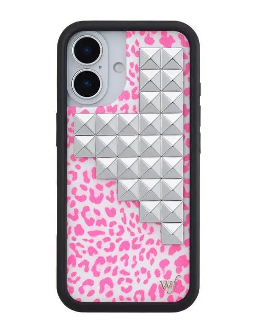 WILDFLOWER CASES Pink Meow Stud /17 Pro/17 Pro Max Case - Iphone 17