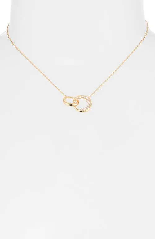 ASTRID & MIYU Orbit Cubic Zirconia Pendant Necklace