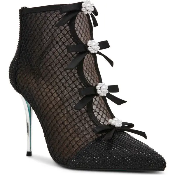 Betsey Johnson Quin Stiletto Bootie - Black