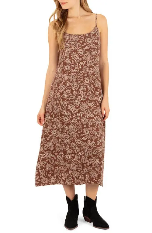 Hurley Floral Midi Dress