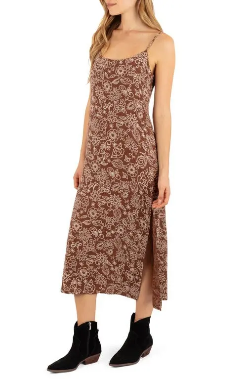 Hurley Floral Midi Dress