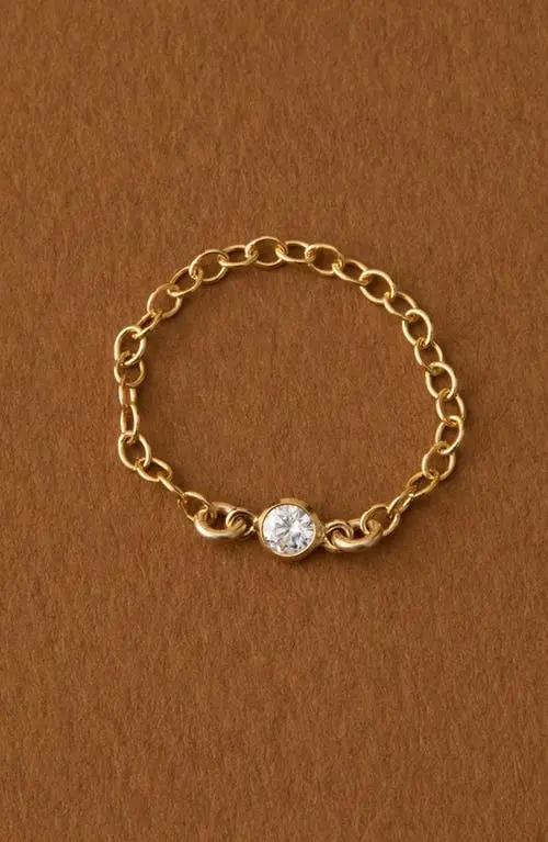 SET & STONES Renata Cubic Zirconia Chain Ring