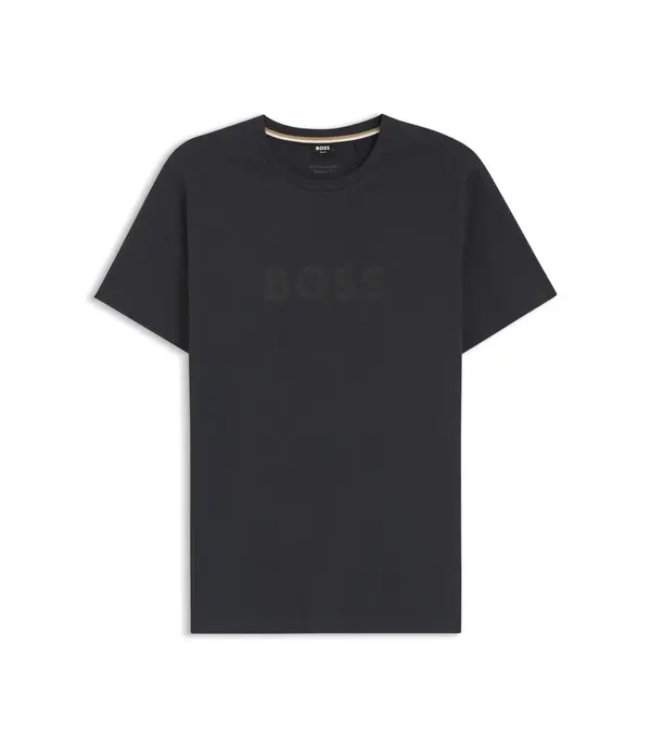 BOSS Cotton Jersey T-shirt With Logo Print