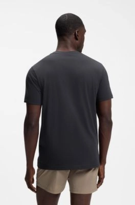 BOSS Cotton Jersey T-shirt With Logo Print