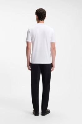 BOSS Cotton-jersey T-shirt With Logo Artwork