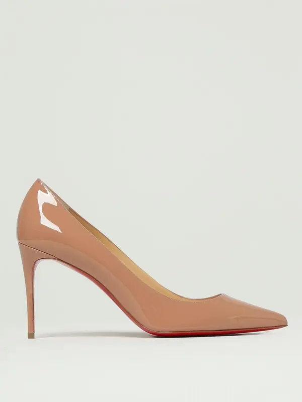 CHRISTIAN LOUBOUTIN Patent Leather Pointed Toe Pumps